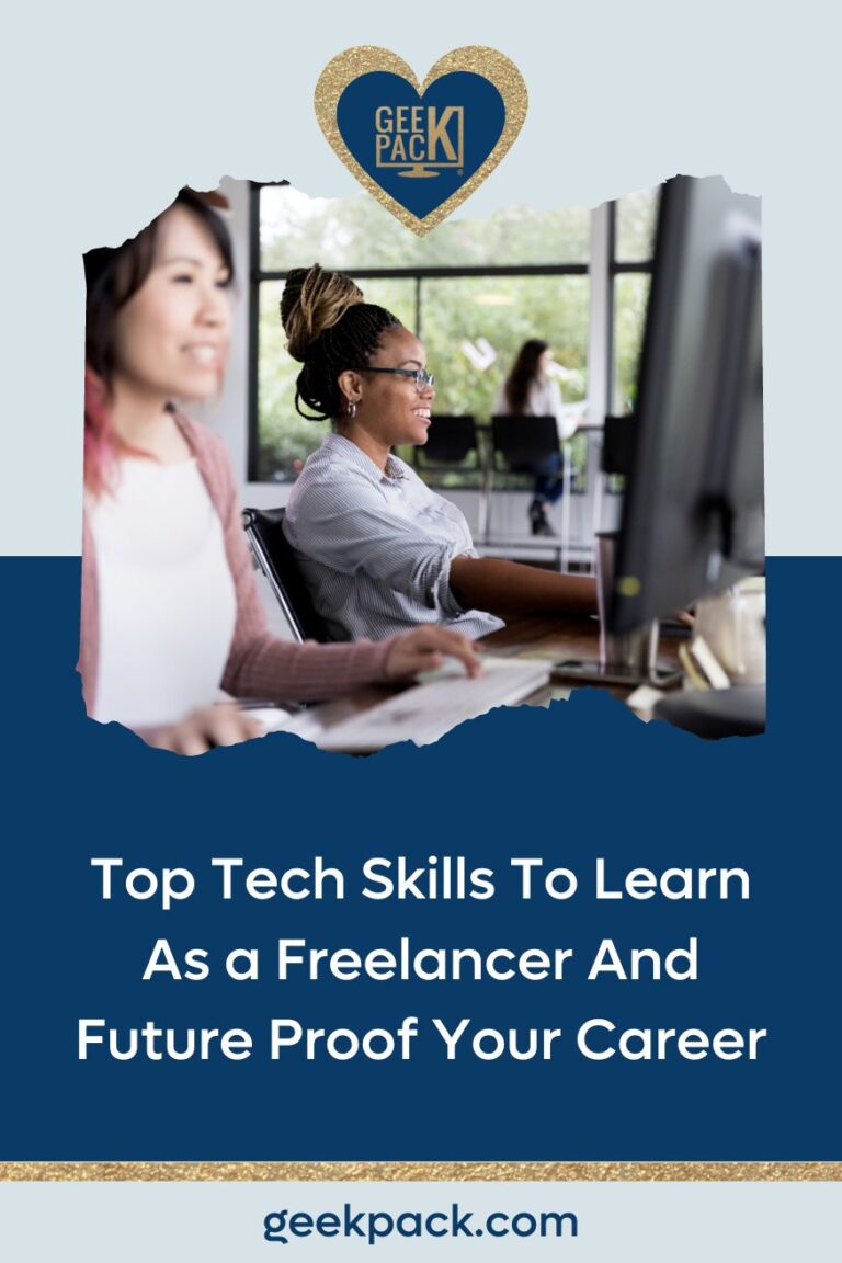 Top Tech Skills To Learn As a Freelancer And Future Proof Your Career
