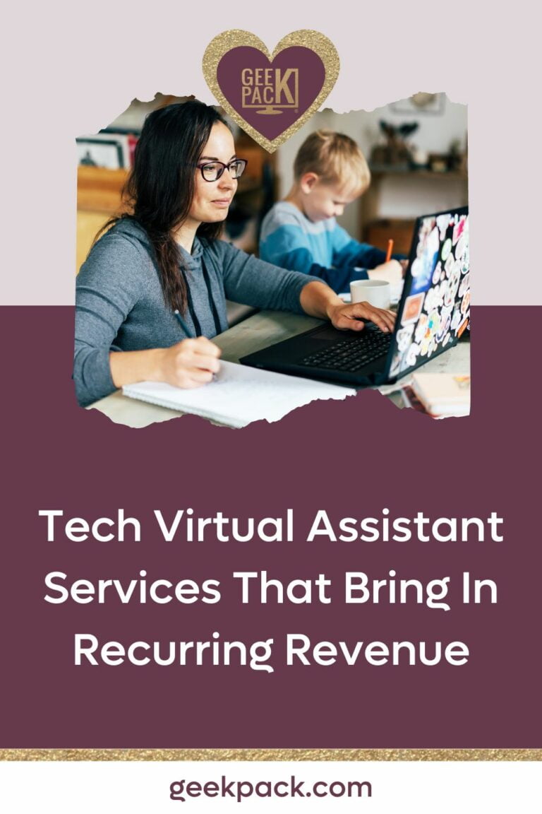 Tech Virtual Assistant Services That Bring In Recurring Revenue ...