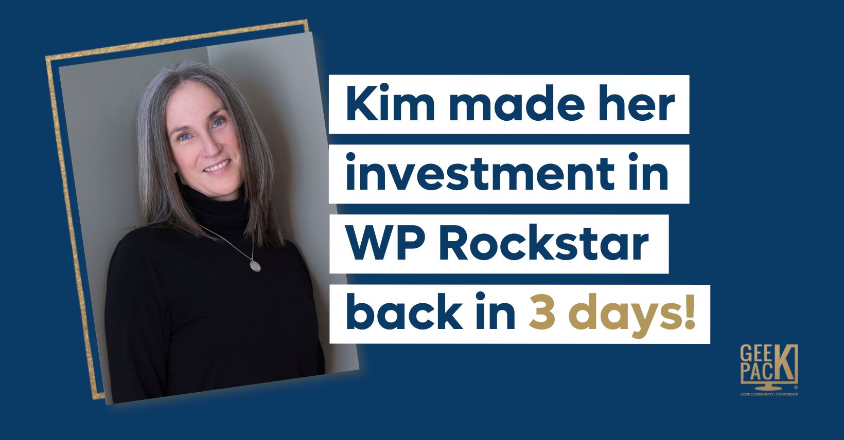 Kim Martin - GeekPack® - Community & Confidence